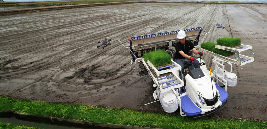 Rice Transplanter - Mahindra Farm Equipment